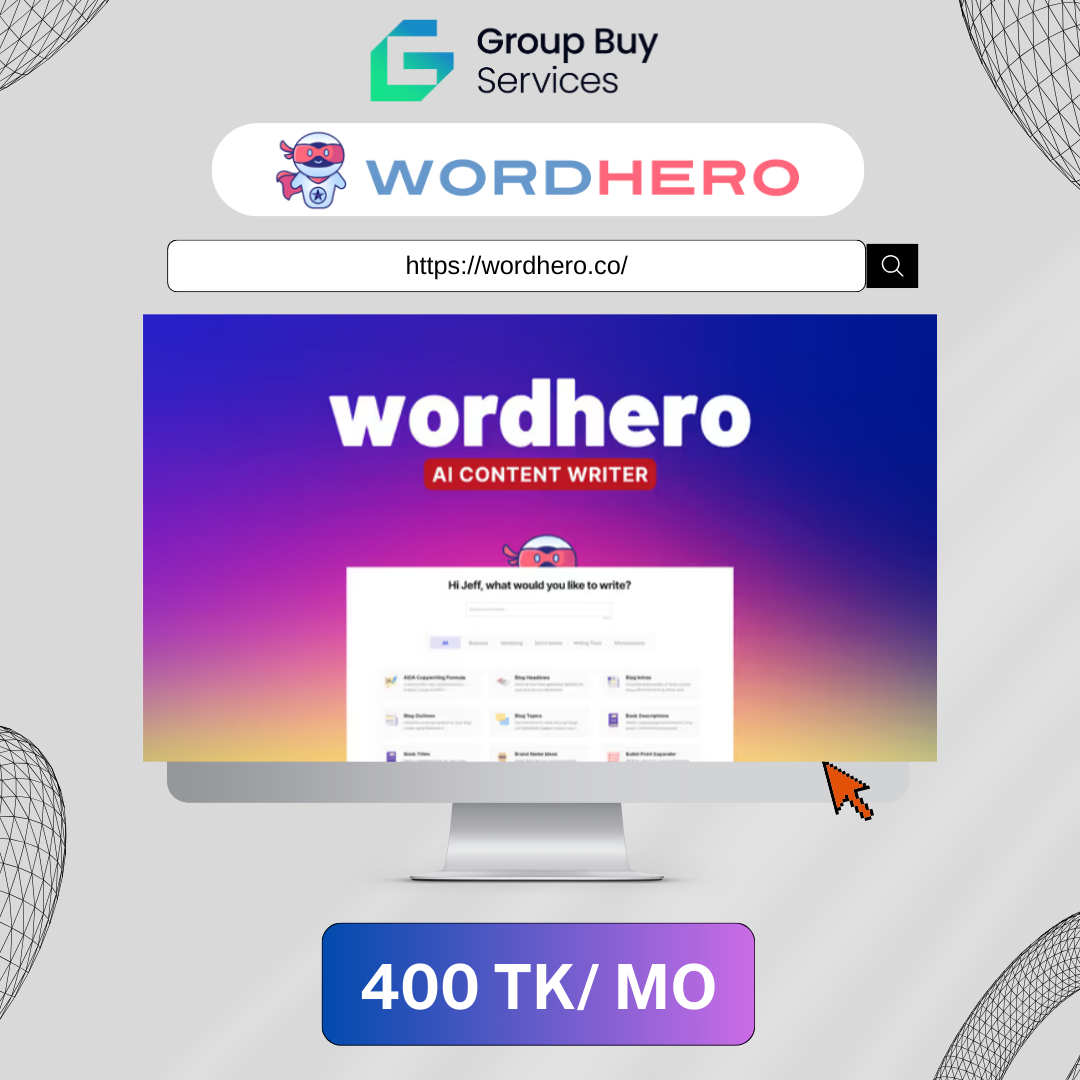 WordHero - AI Writing Software | AI Writer & Assistant | Group Buy Services WordHero - AI Writing Software | AI Writer & Assistant | Group Buy Services