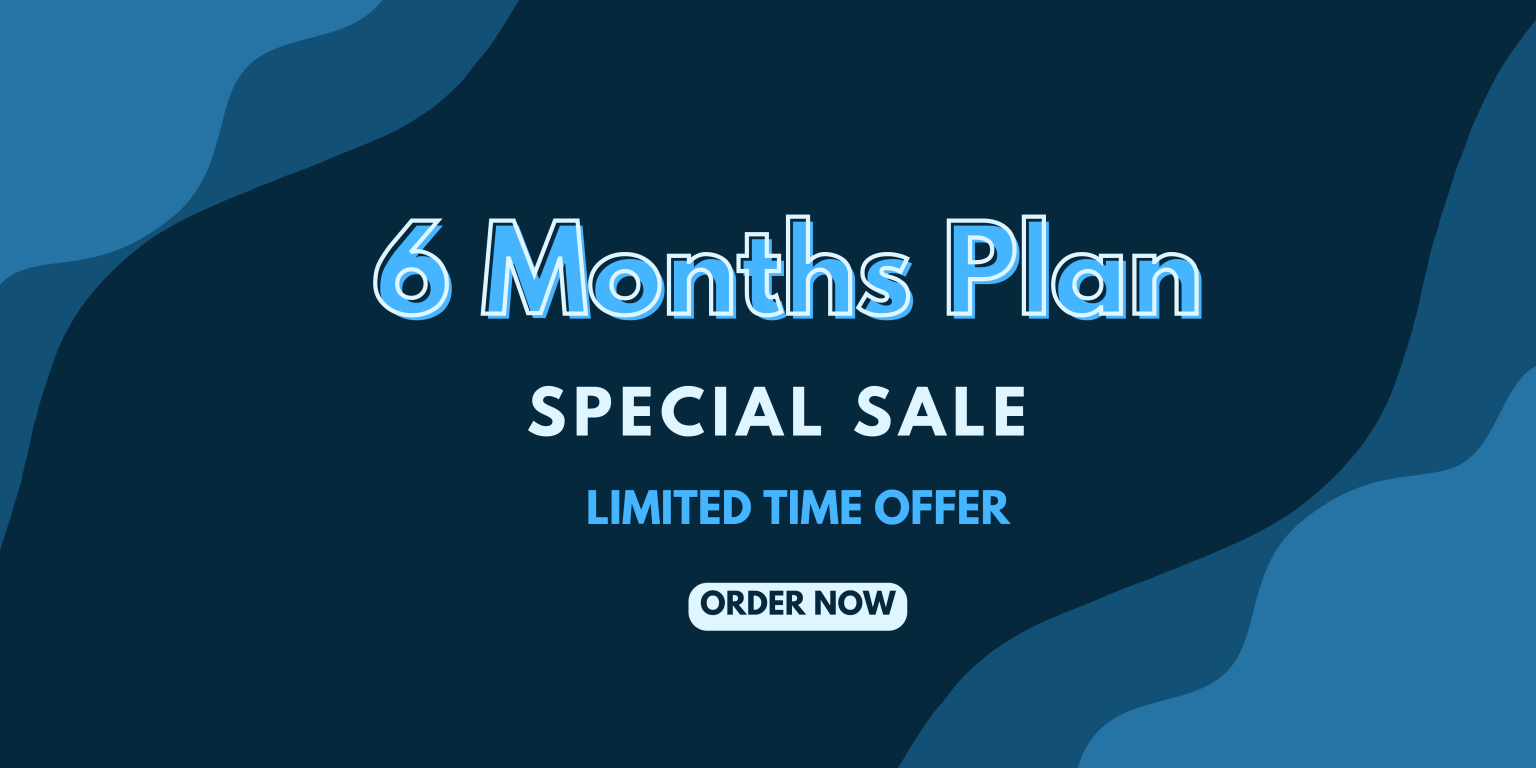 6 Months Subscription - Premium Package | Group Buy Services